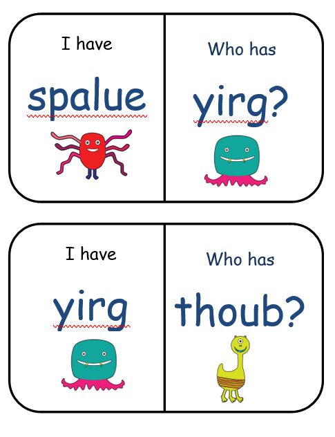 Phonics nonsense words – Worsbrough Common Primary School