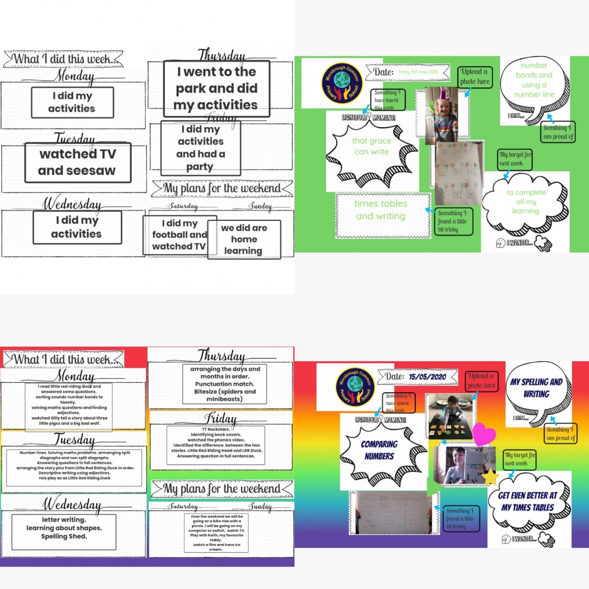 Learning logs! – Worsbrough Common Primary School