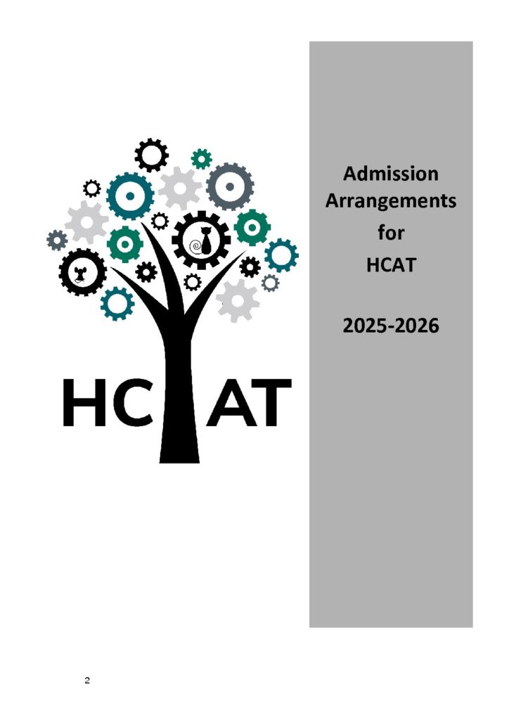 HCAT Admissions Arrangements 2025-2026 – Worsbrough Common Primary School